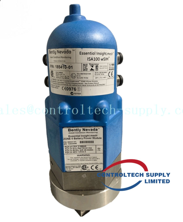 Bently Nevada 185410‑01 Wireless Sensor Interface Module – ControlTech ...