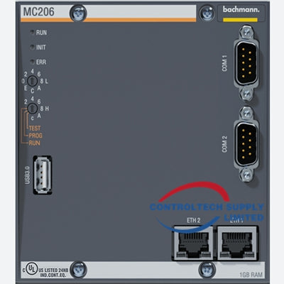 Bachmann MPC265 Processor Module – ControlTech Supply Limited