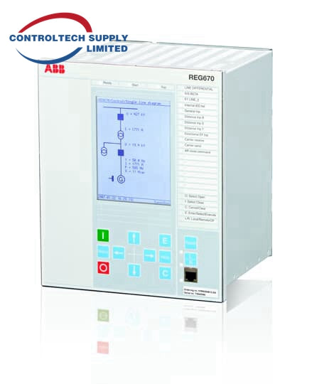 ABB REG670 Generator Protection Relay In Stock – ControlTech Supply Limited