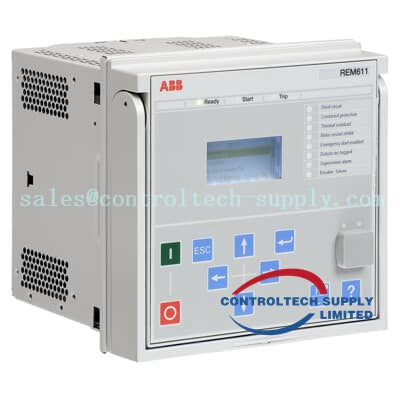 ABB REM611 Motor Protection Relay – ControlTech Supply Limited